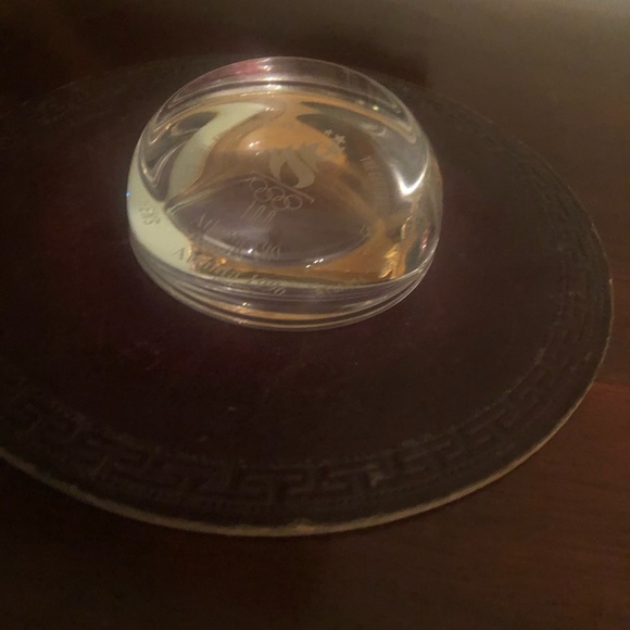 Accents | 1996 Olympics Crystal Paperweight | Poshmark